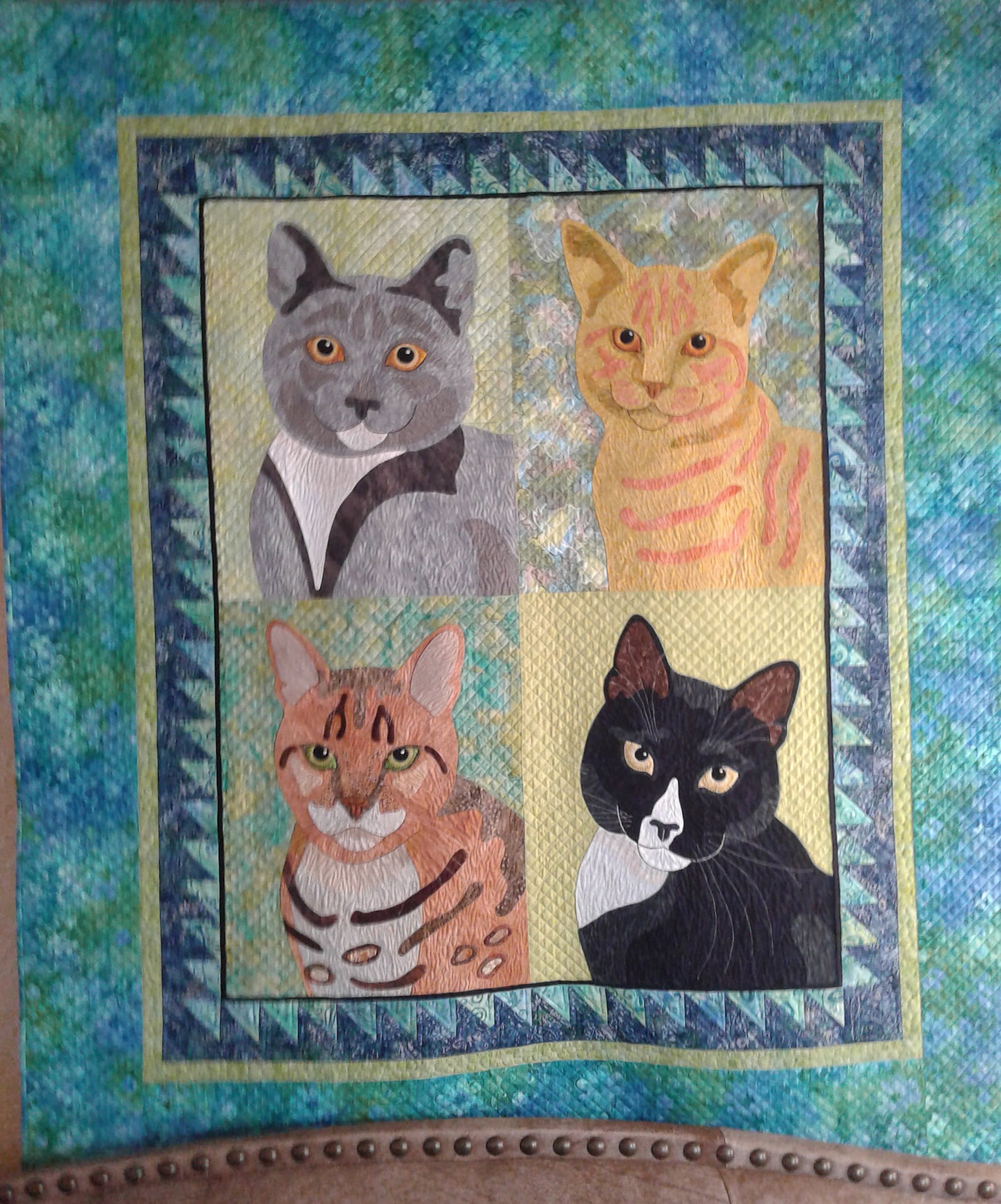 Pdf Cat Pattern Instant Download max Quilt - Etsy
