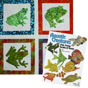 Digitized, Knee Deep in Frogs 20 Different Frogs, Applique in the Hoop ...