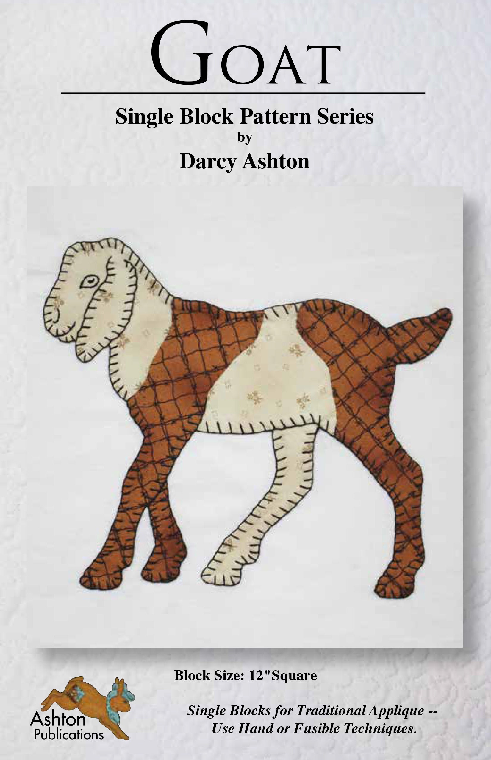 Pdf GOAT Single Block .pdf Instant Download Traditional | Etsy