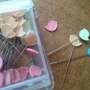 Assorted Sewing Pins, Flat Head Pins for Sewing, Quilting, Decorative ...