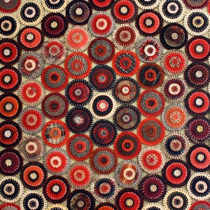 Wool Circles 50 3 Wool Circles Precut Recycled - Etsy