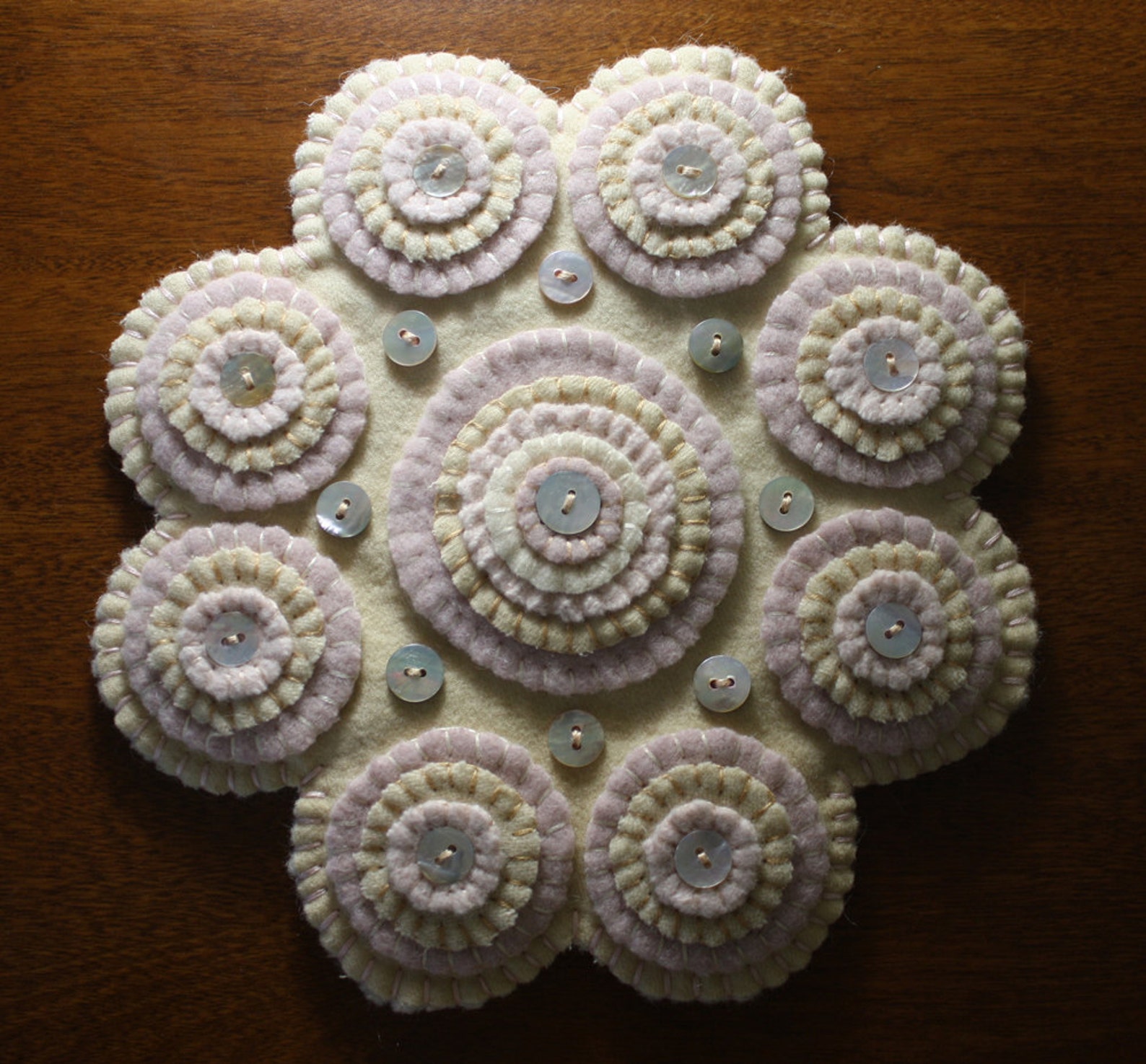 Pdf Wool Pattern .pdf Instant Download Wool Penny Rug | Etsy