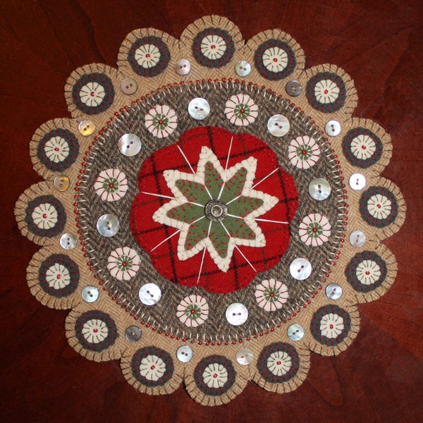 Penny Rug Pattern - Etsy