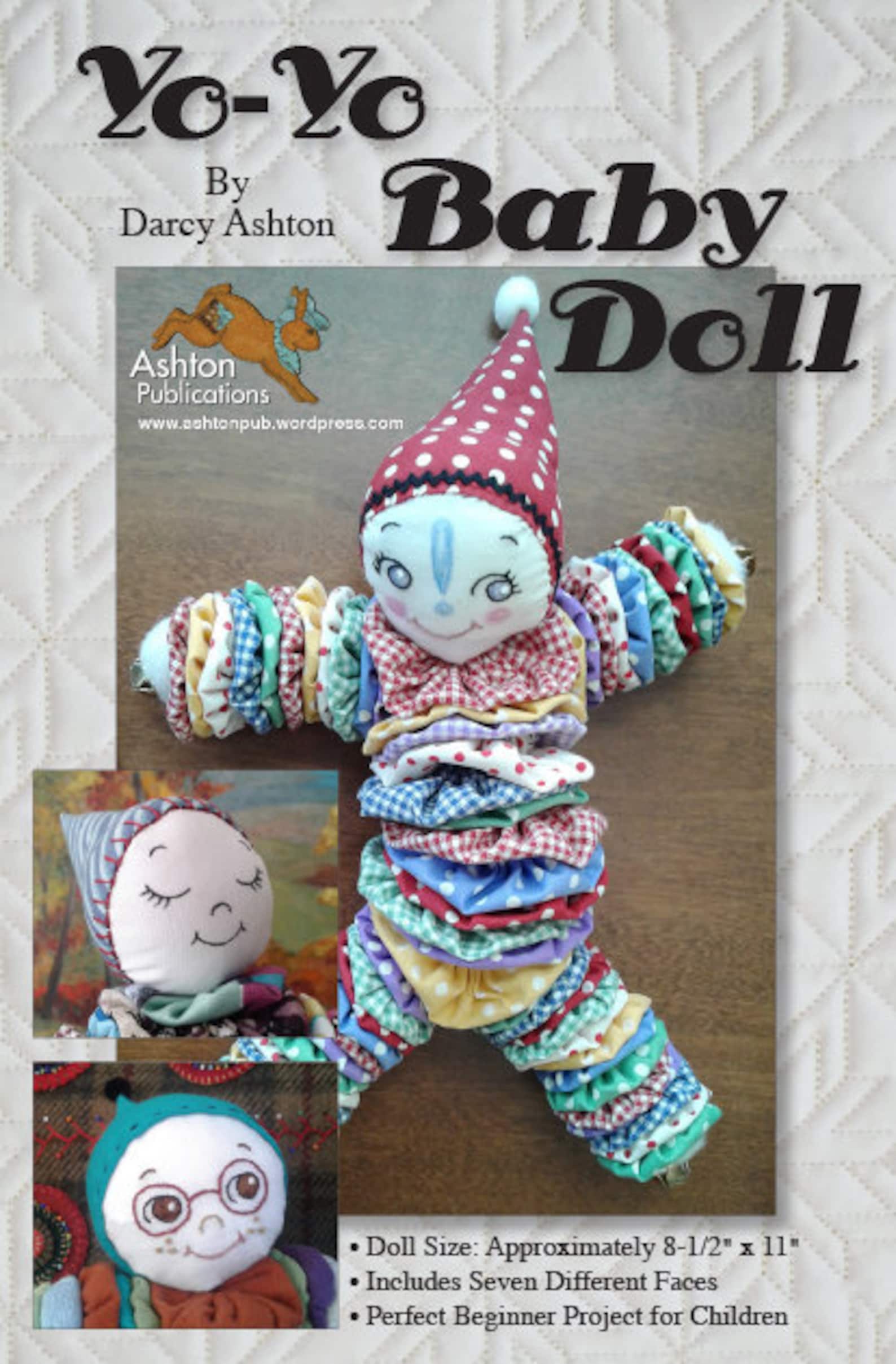 Pattern Yoyo Dolls Two Doll Sizes Make Your Own Yoyo Doll - Etsy