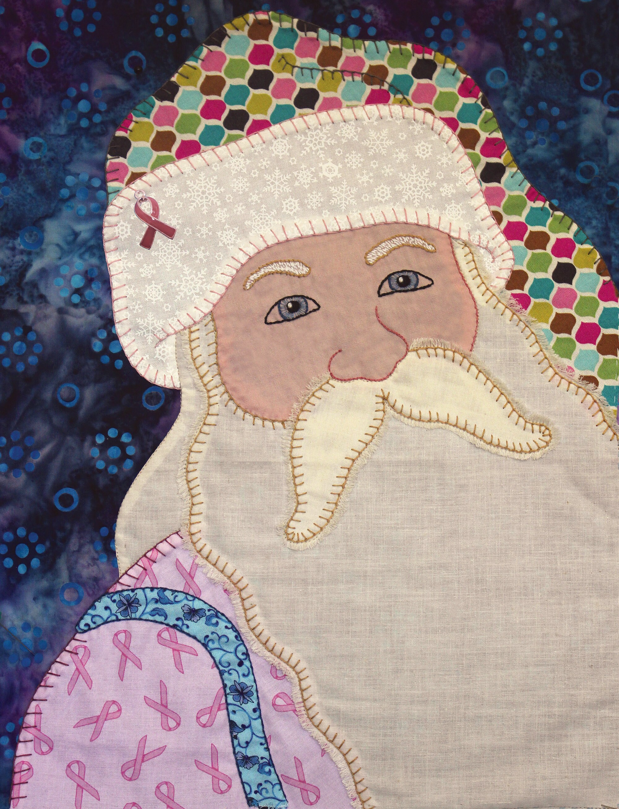 Quilt Book, All About Santa, Applique Quilting Pattern Book, Santa ...