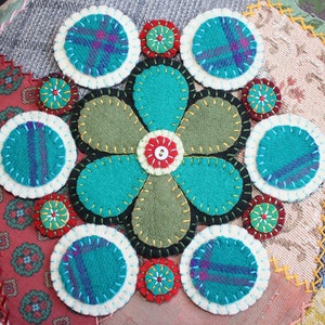 Wool Circles, 50 1 Wool Circles, Precut Recycled Felted Wool Circles ...