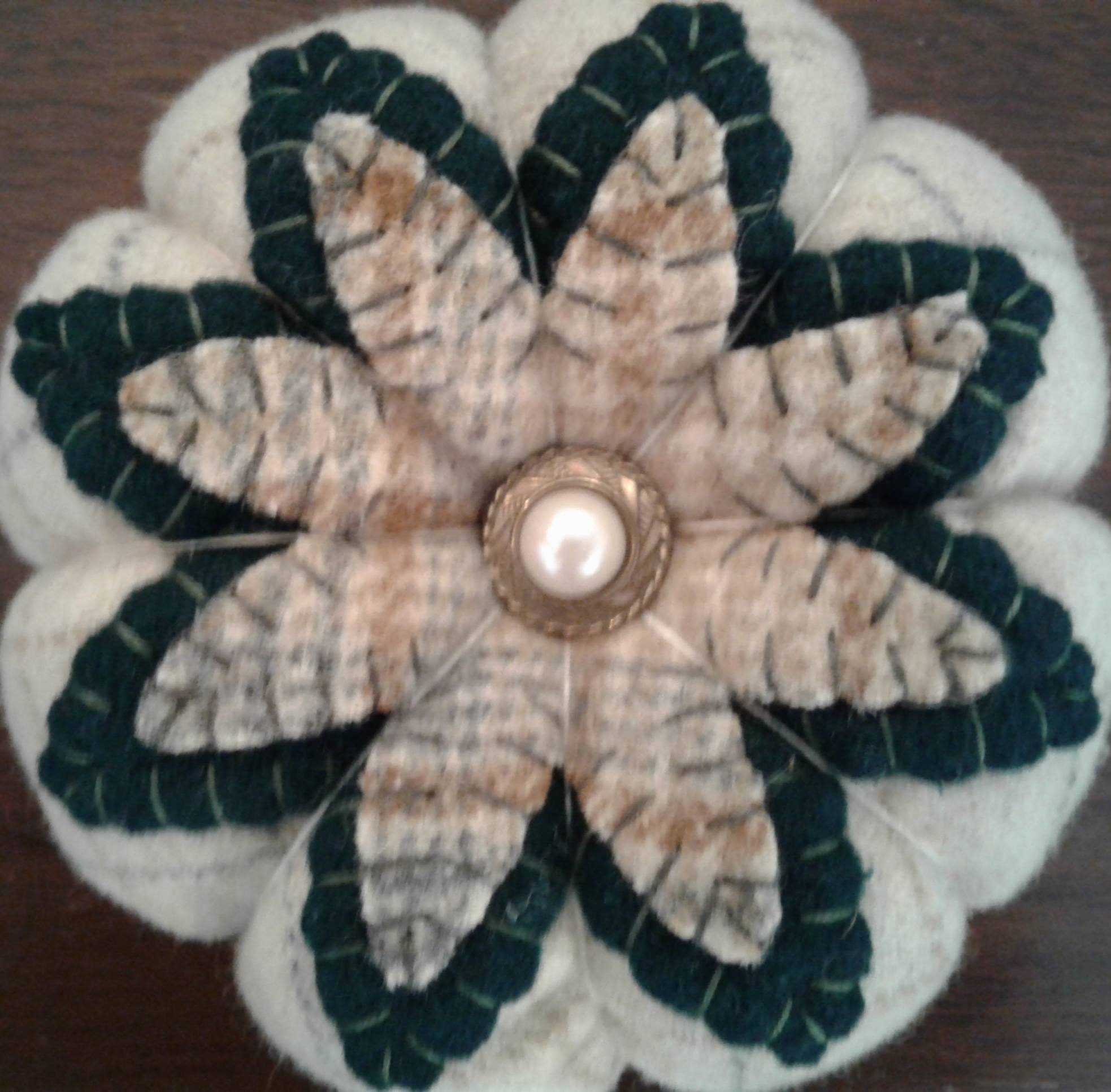 Handmade Wool Jumbo Pincushion Vintage Upcycled Wool - Etsy