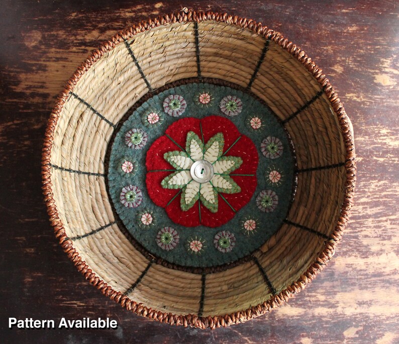 Pdf Wool Pattern .pdf Instant Download Wool Penny Rug Easy - Etsy