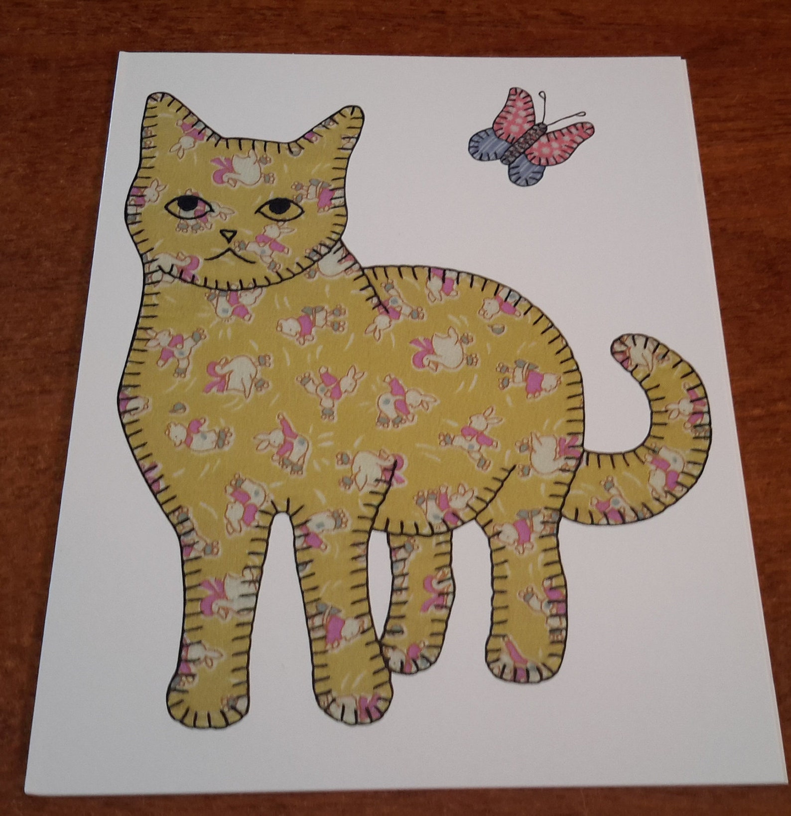 Note Cards Cat Cards Blank on Inside Pack of 6 All - Etsy