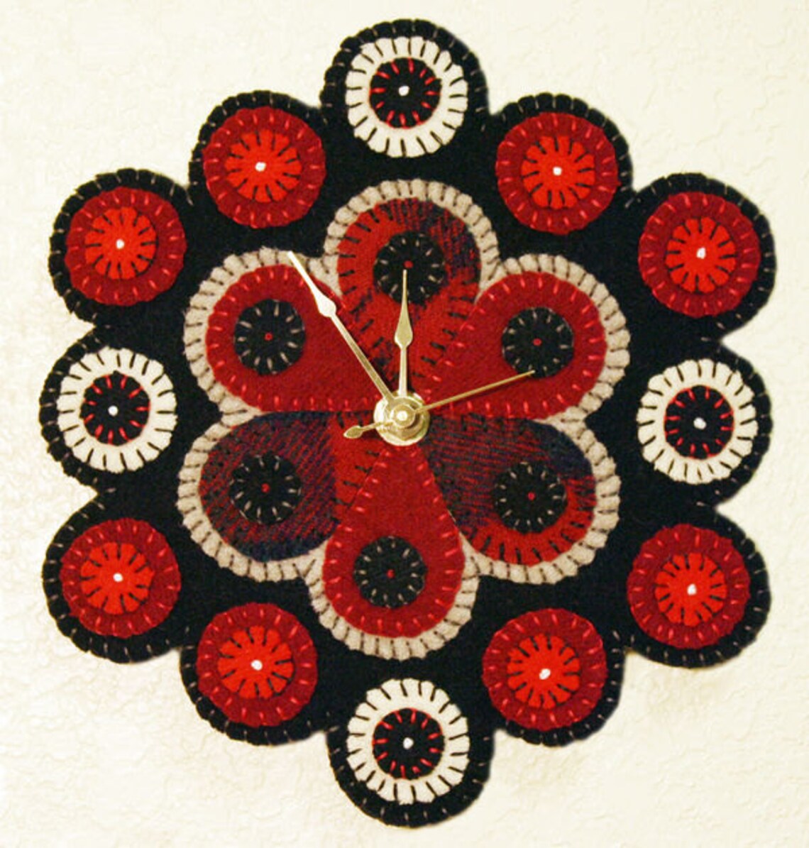 Pdf Wool Pattern Pdf Instant Download Sewing Room Clock | Etsy