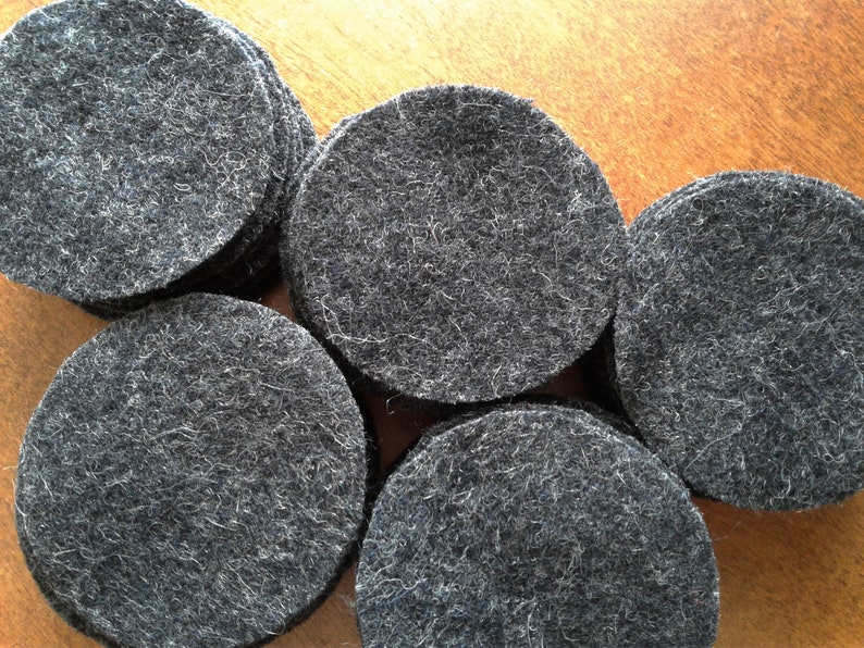 Wool Circles 50 1 Wool Circles Precut Recycled - Etsy
