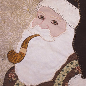 Quilt Book, All About Santa, Applique Quilting Pattern Book, Santa ...