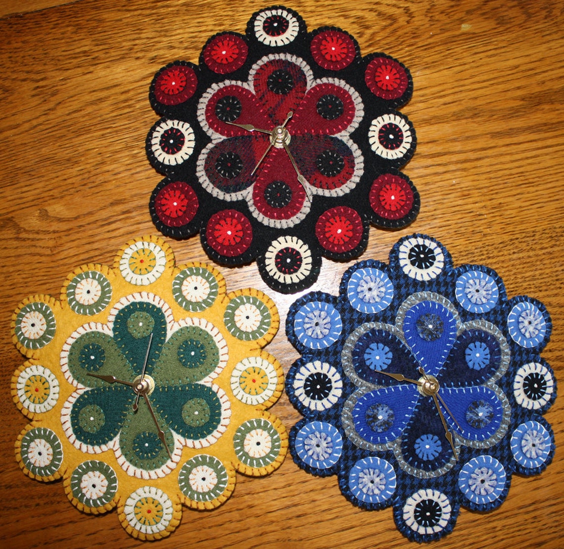 Pdf Wool Pattern Pdf Instant Download Sewing Room Clock - Etsy