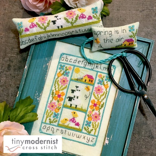 Spring Signs Cross Stitch Pattern Instant Download by Tiny | Etsy