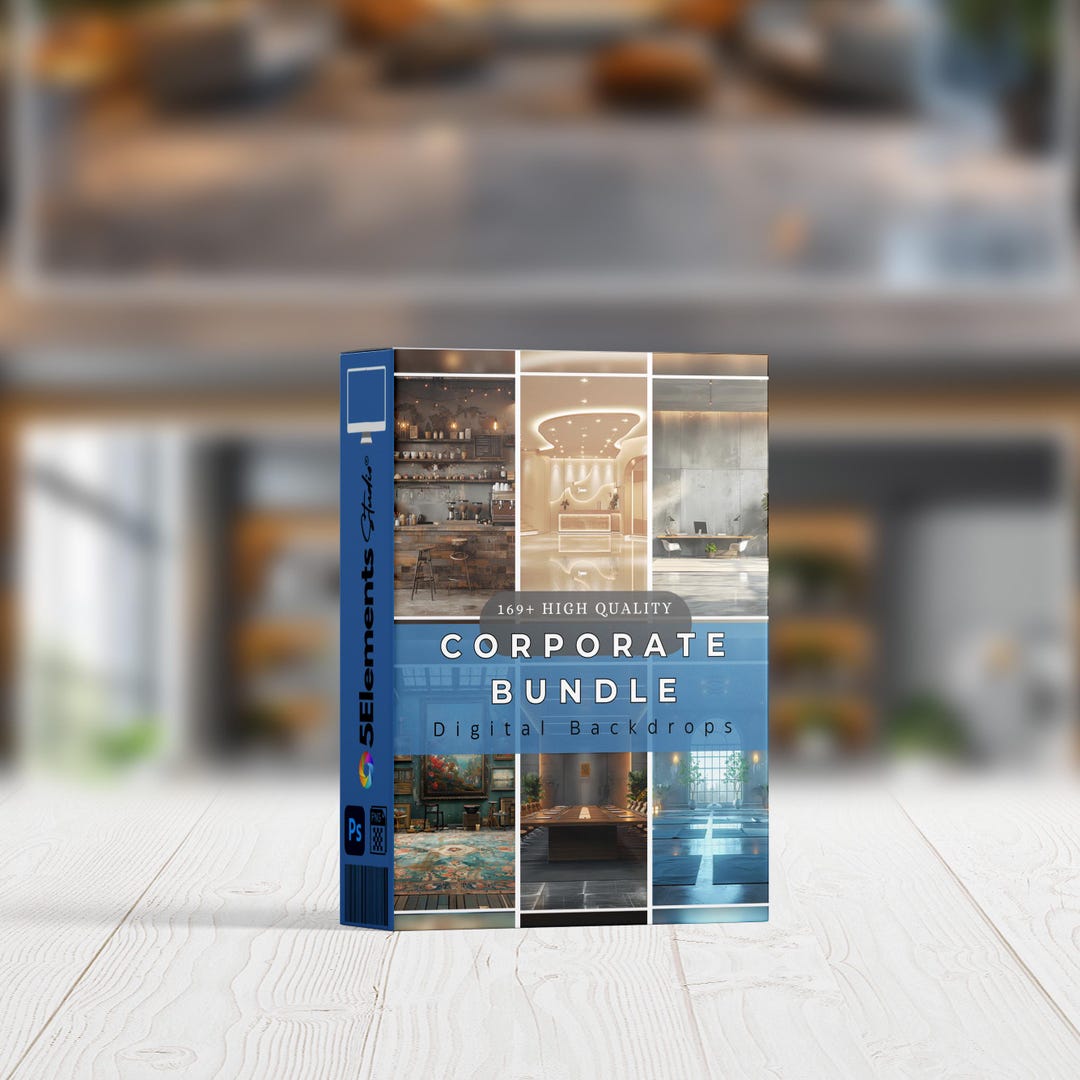169 Corporate High Quality Backdrops Set Vol. 1-8 | Digital Backdrops ...