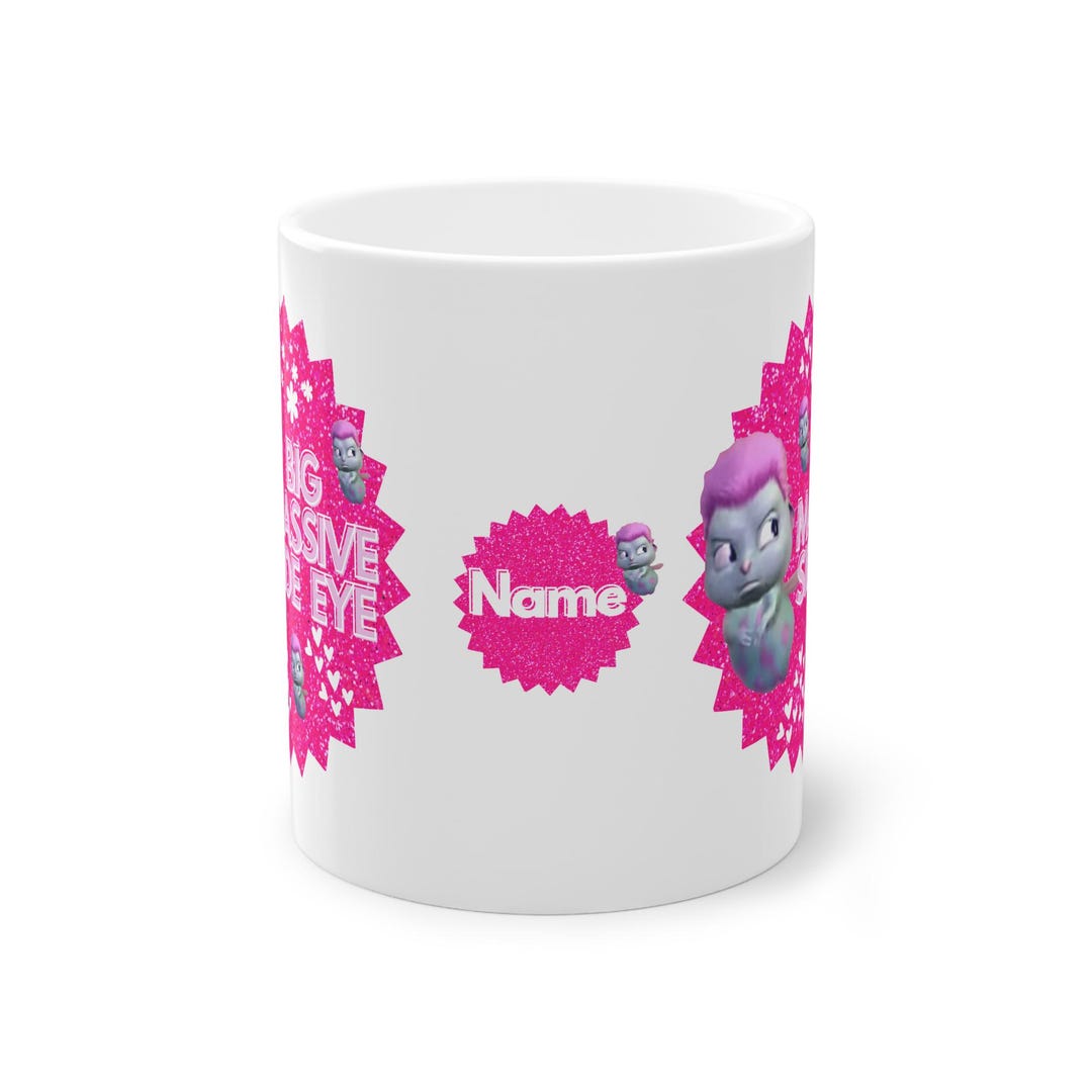 Personalizable Mug Name Mug Massive Side Eye Bibble Barbie Coffee Mug ...
