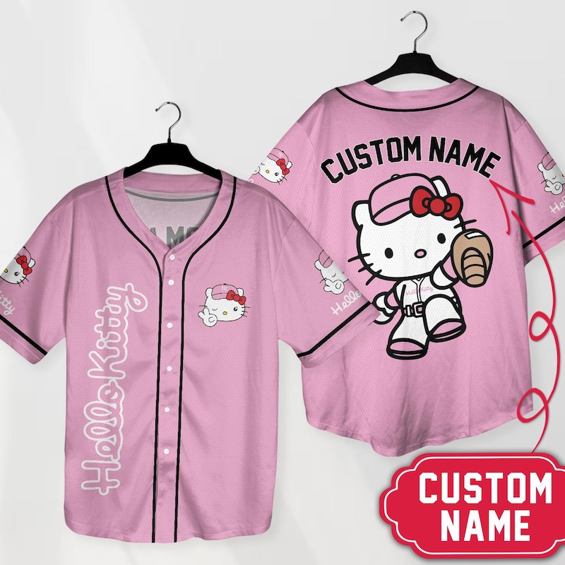 Helli Kitty Jersey - Etsy