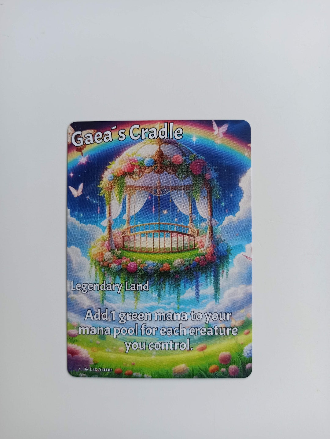 Gaea's Cradle - MTG Custom Cards Magic MTG Alter Full Art Proxy Premium Card - Etsy