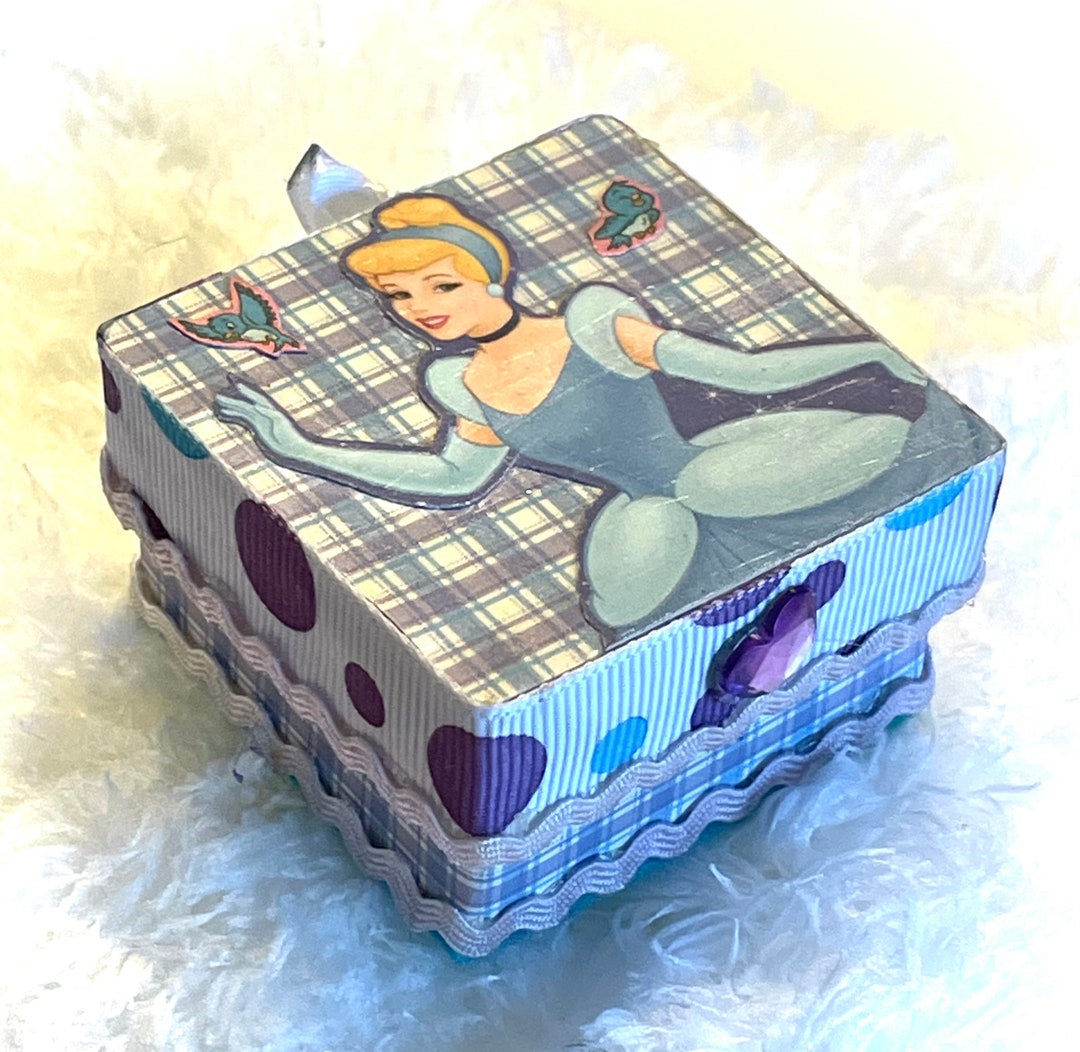 Cinderella Tooth Fairy Box, Trinket Box, Personalized Children's ...