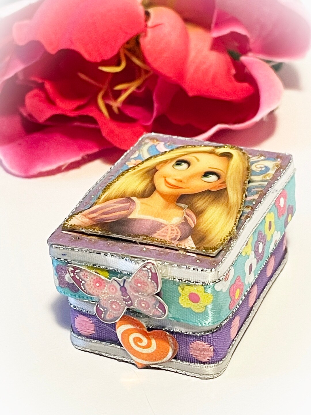 Rapunzel Tooth Fairy Box | Tangled Princess Trinket Storage | Unique ...