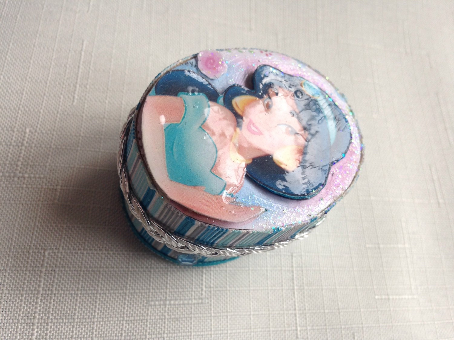 Personalized Princess Jasmine Tooth Fairy Box: Personalized Trinket ...