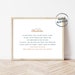 Breakfast Benediction Printable | Blessing Poster | Motivational Wall ...