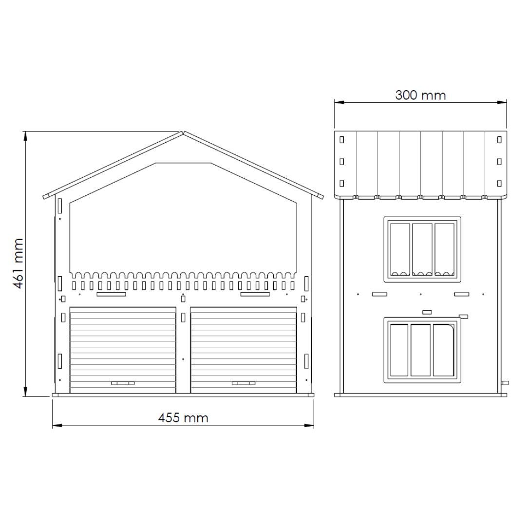 Garage House Laser Cut Files, Dxf - Etsy