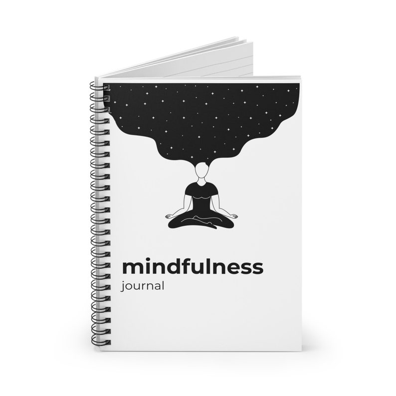 Mindfulness Journal - Mental Health Self Care Planner Reflection ...