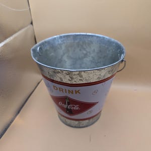 Coca Cola Metal Ice Bucket - Etsy