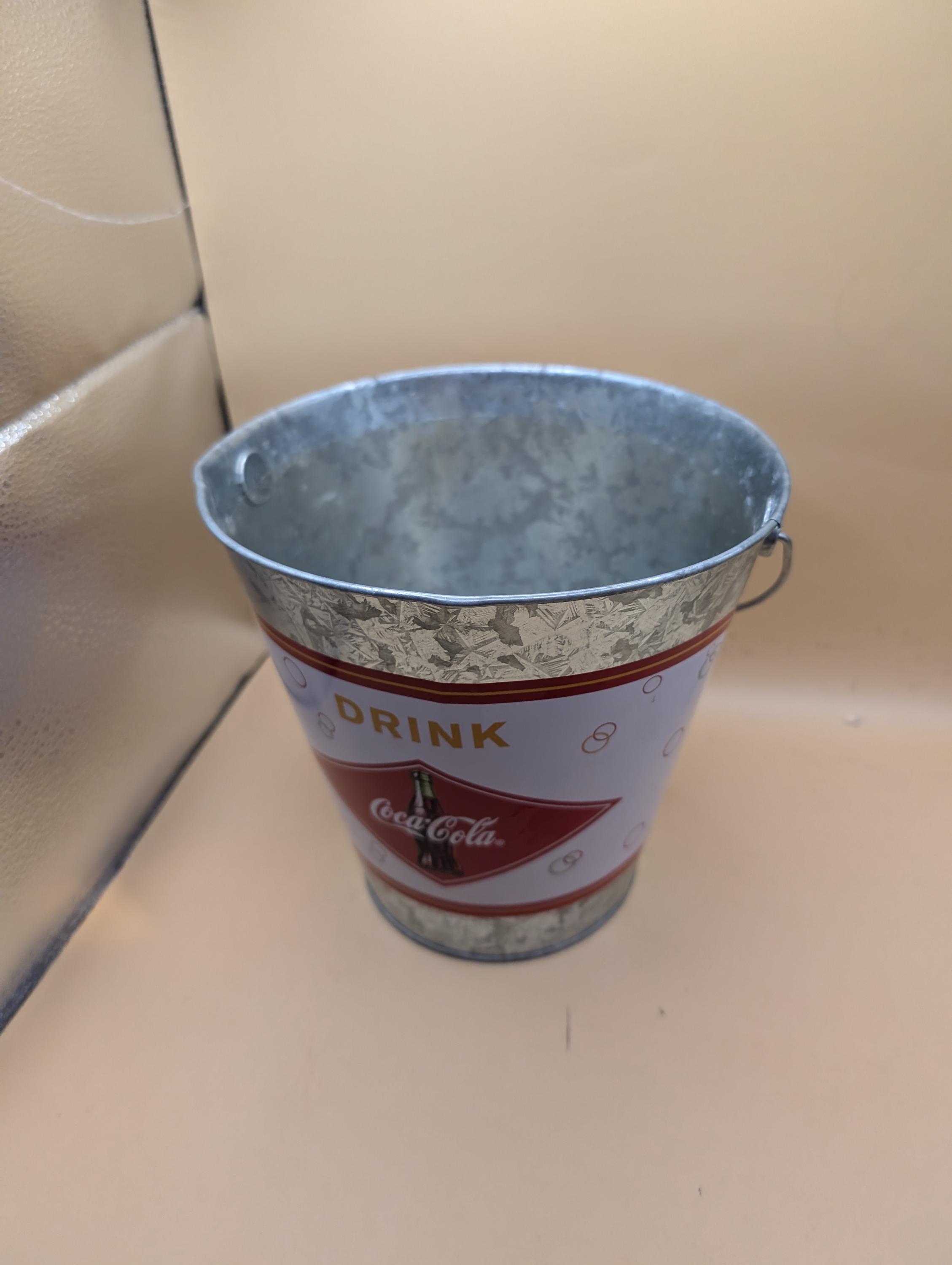 Coca Cola Metal Ice Bucket - Etsy
