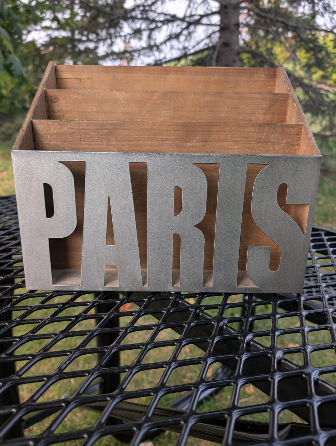 Paris Letter Organizer - Etsy