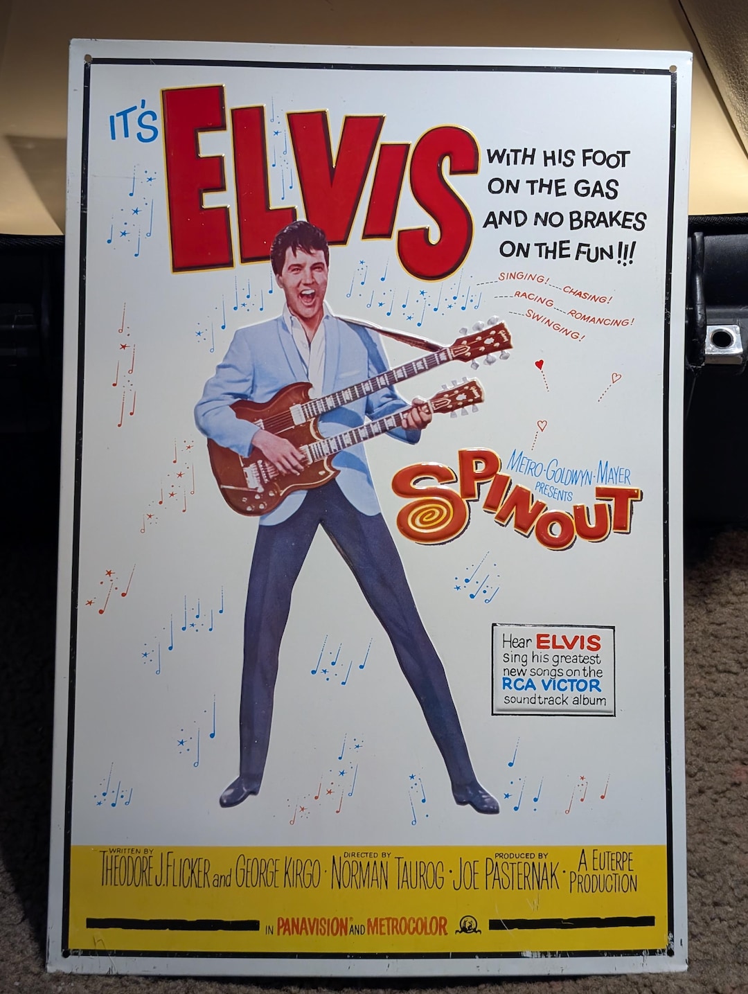Elvis Movie Sign - Spinout - Etsy