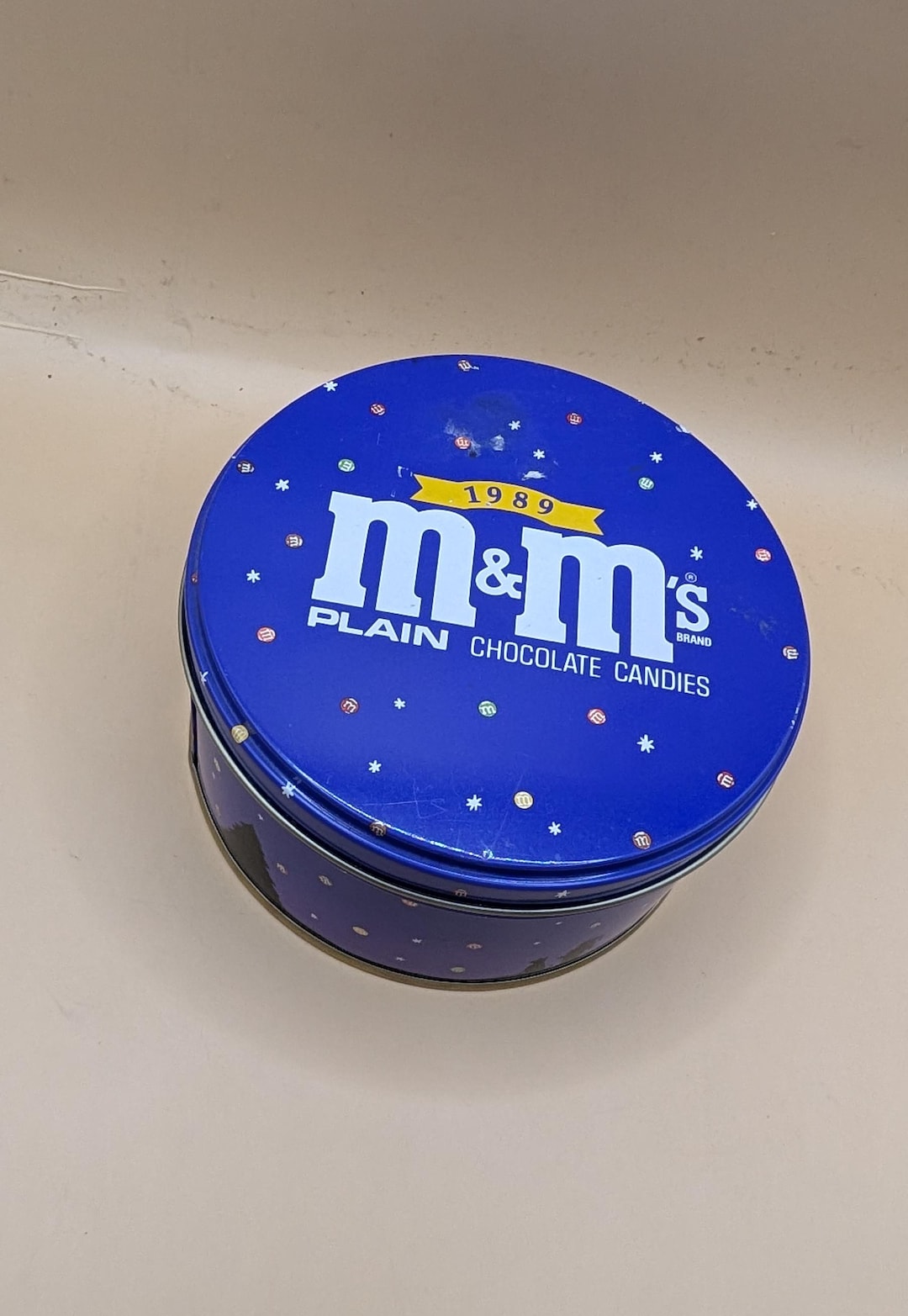 M&M Candy Tin - Etsy