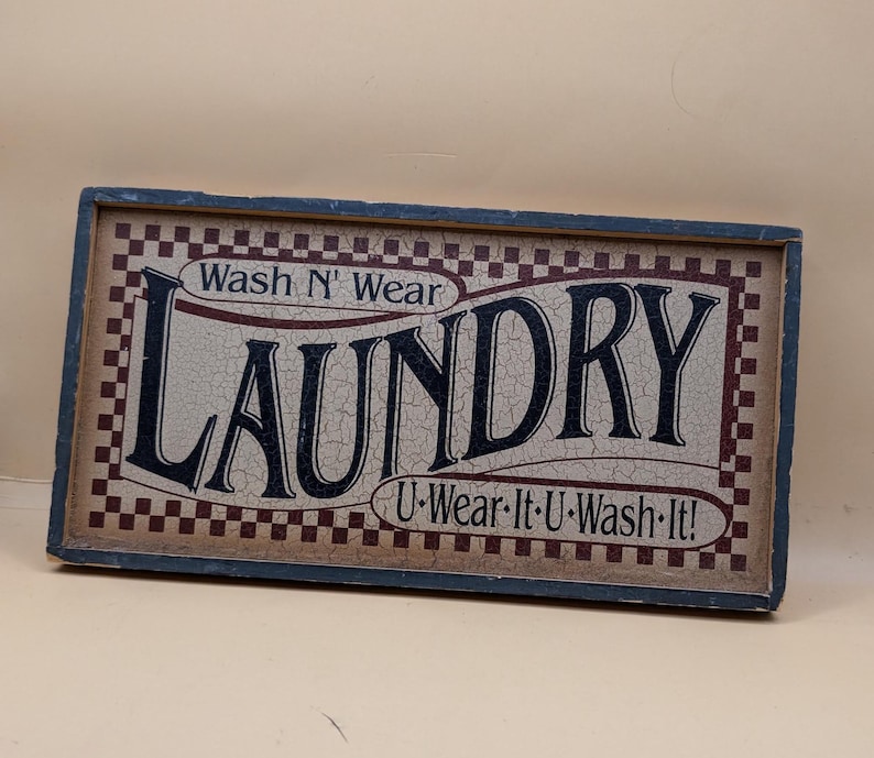 Laundry Sign - Etsy