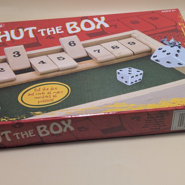 Shut the Box - Etsy Canada