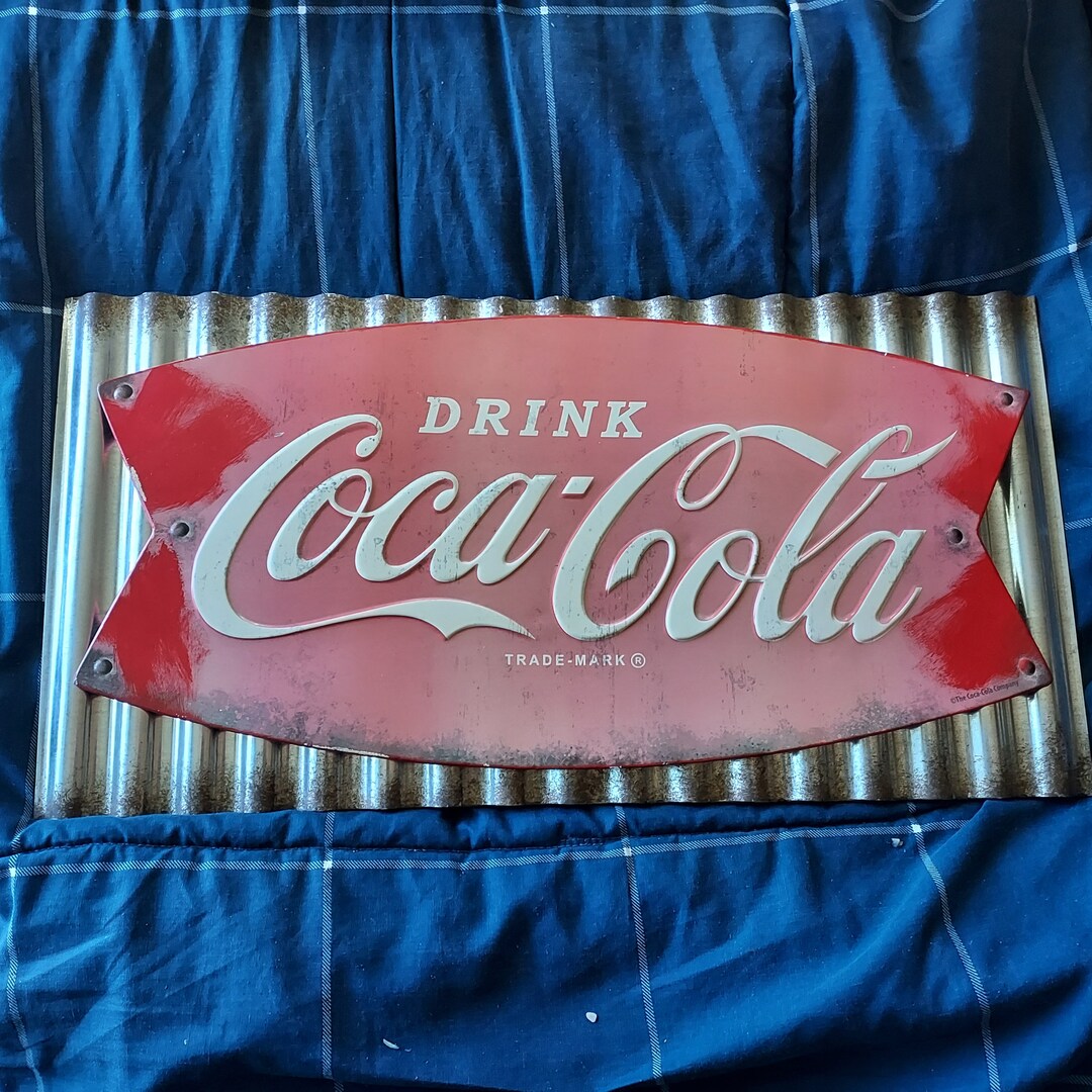 Coca Cola Sign - - Etsy