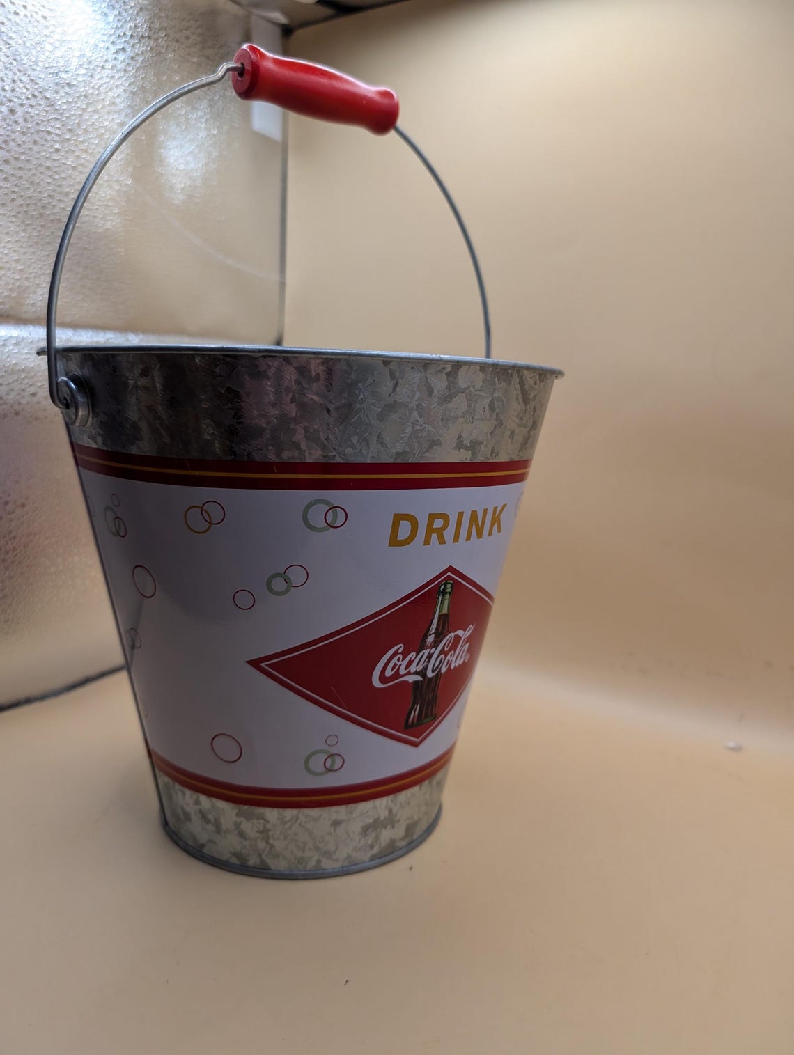 Coca Cola Metal Ice Bucket - Etsy