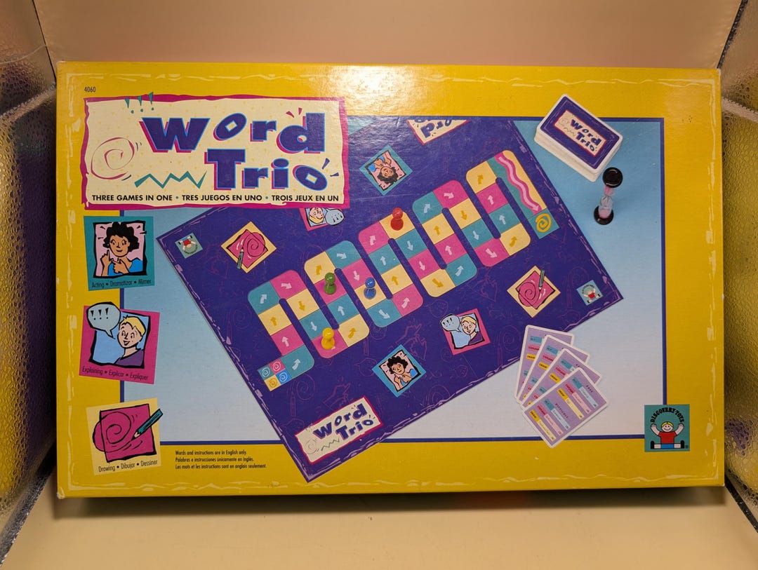 Word Trio Board Game - Etsy
