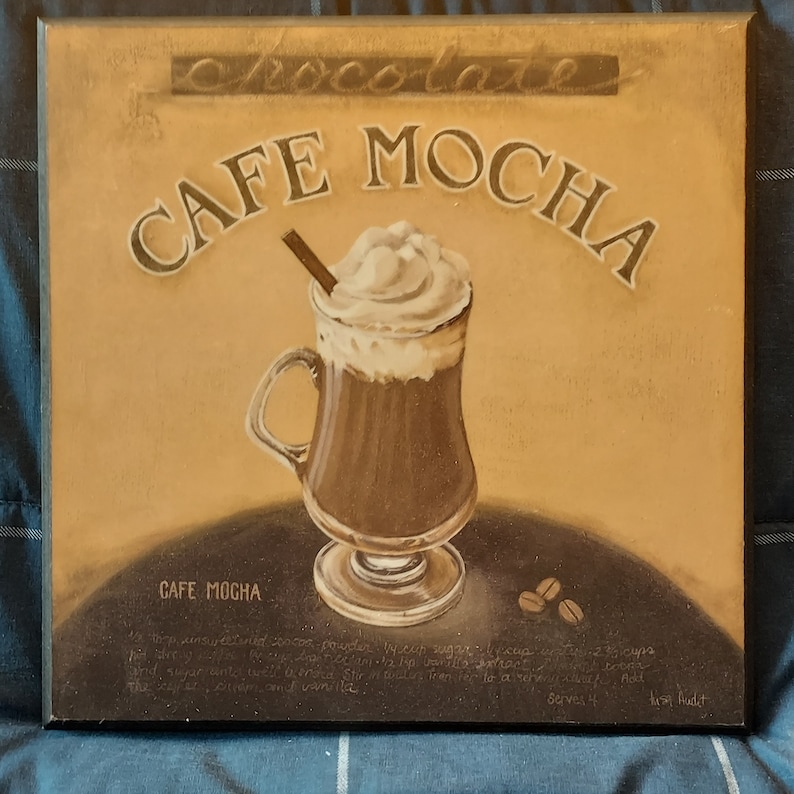 Cafe Mocha Sign - Etsy