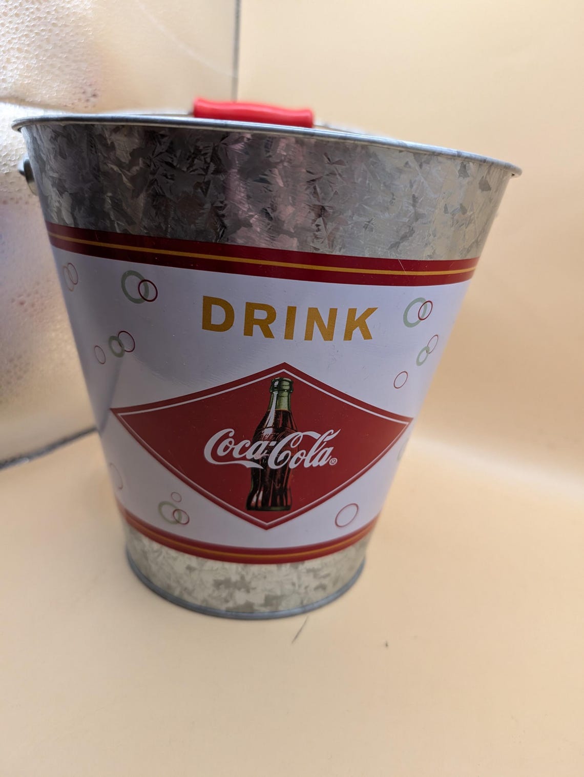 Coca Cola Metal Ice Bucket - Etsy