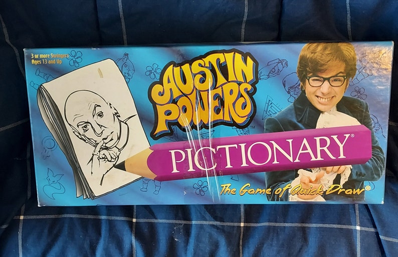 Pictionary - Austin Powers - Etsy