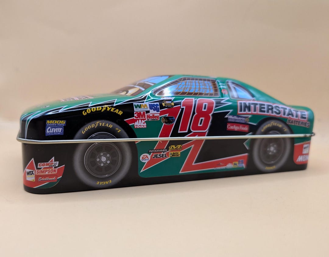 NASCAR Tin Car - Etsy