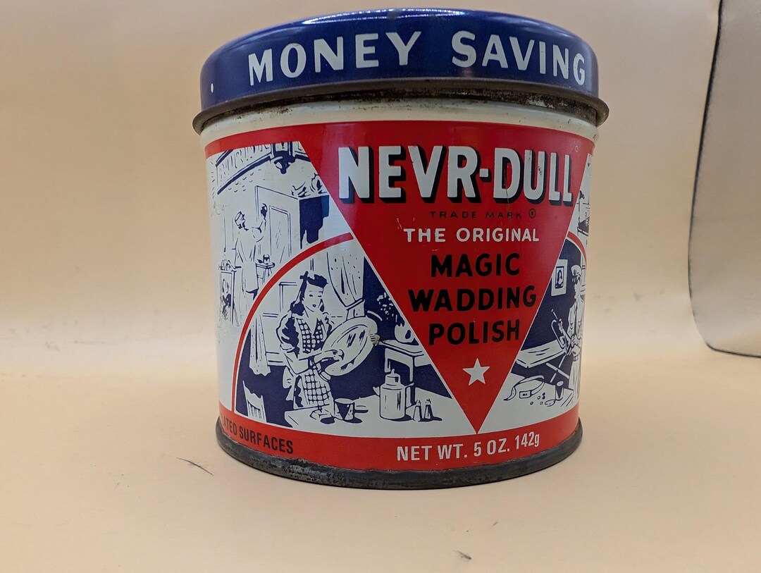 Nevr-dull Magic Wadding Tin - Etsy