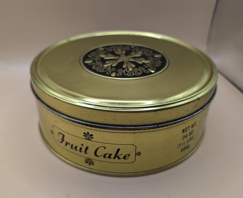 Fruit Cake Tin - Etsy