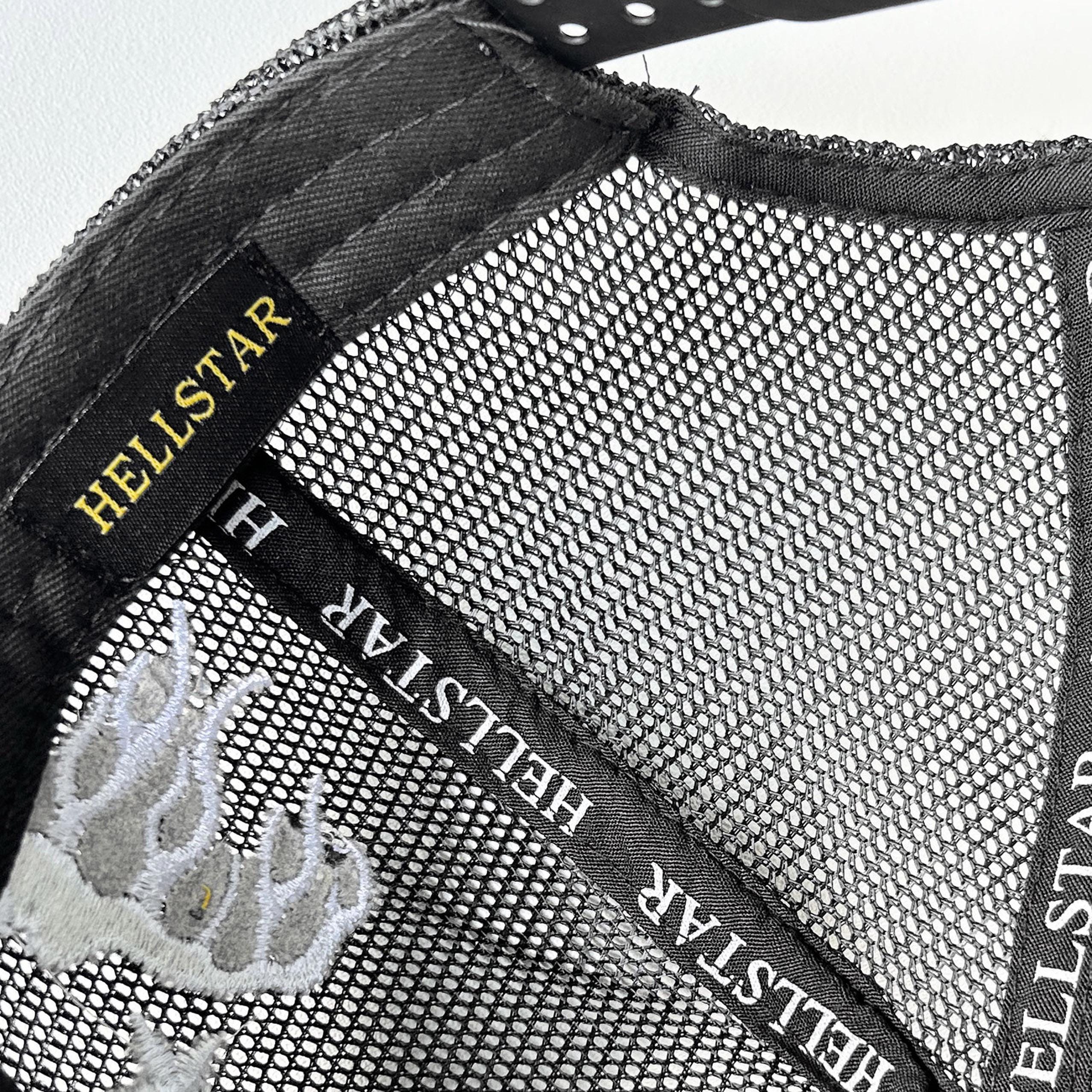 Hellstar Trucker Hats Mesh Adjustable Snapback Hat Men & Women Trendy ...