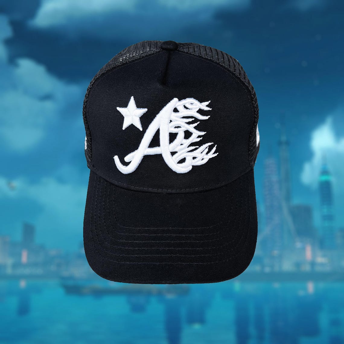 Hellstar Trucker Hats Mesh Adjustable Snapback Hat Men & Women Trendy ...