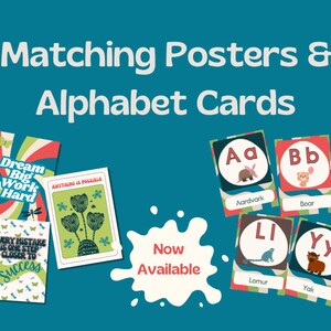 Alphabet Bunting Classroom Display Digital Download Bright and Fresh - Etsy