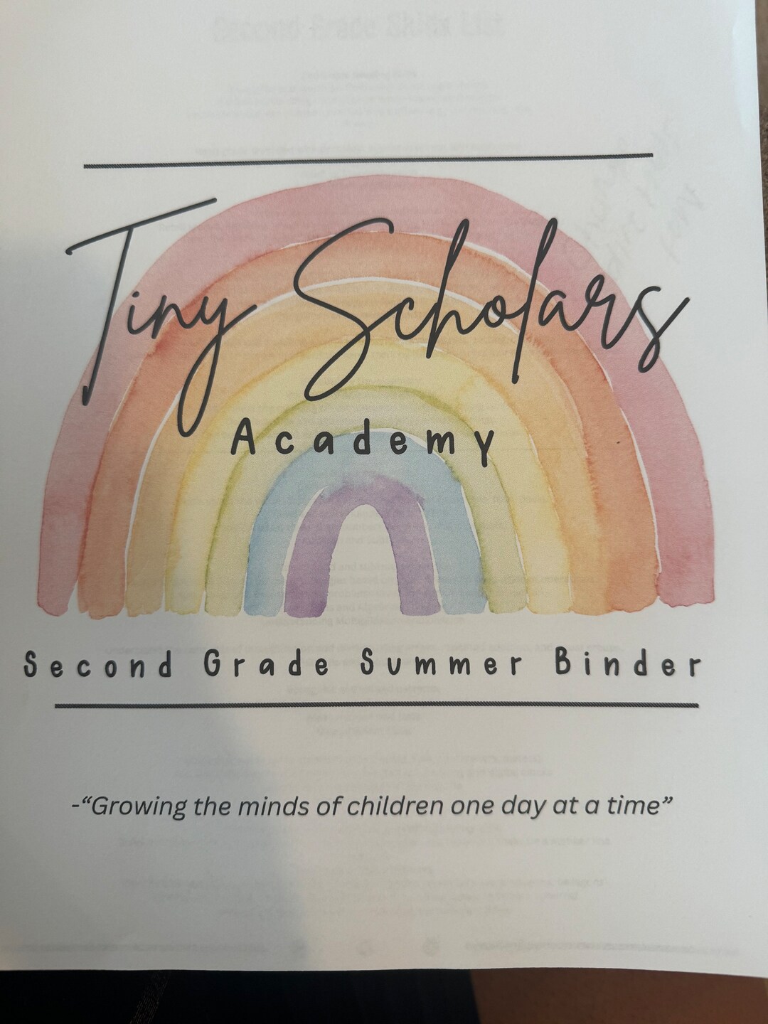 Learning Binders for Students Grades Kinder - 3rd Grade. the Learning ...