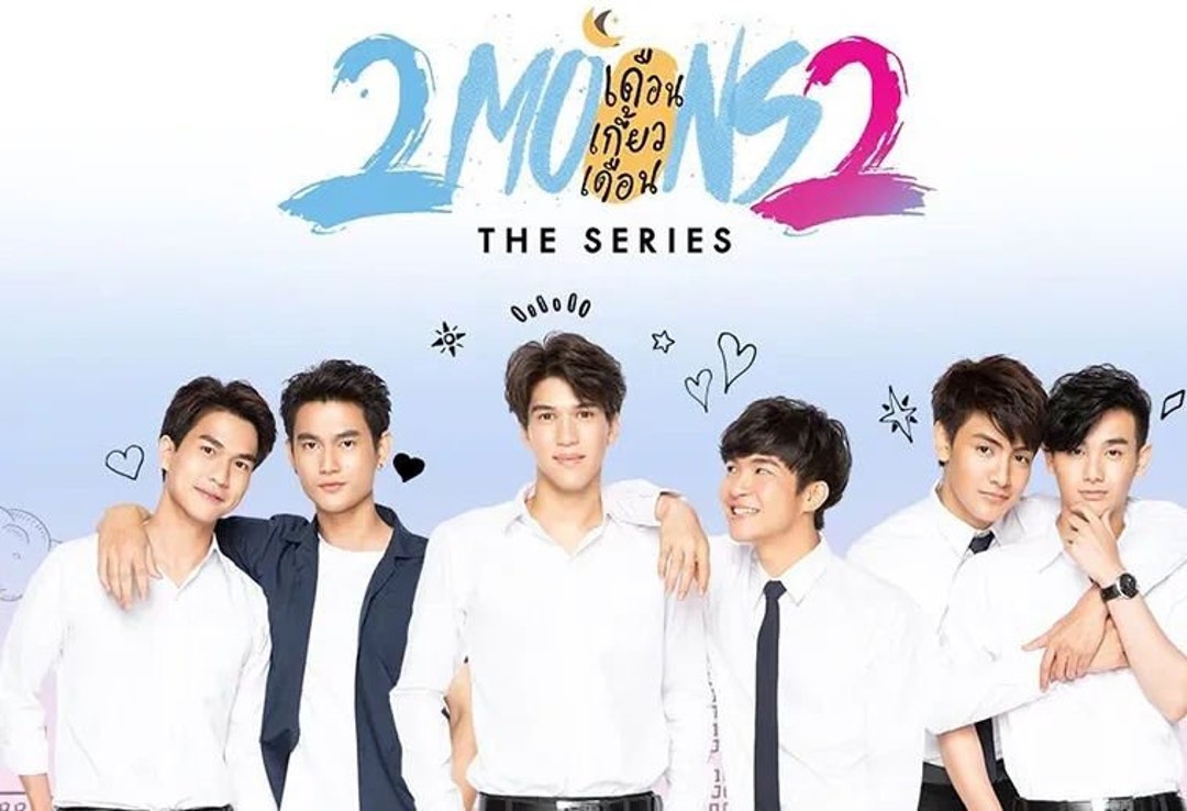 2 Moons 2 the Series 2019 Thai Drama BL Drama ASIAN Lgbt ENG Subtitles - Etsy