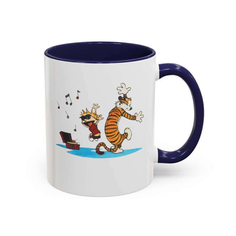 Calvin and Hobbes Coffee Mug, Cute, Funny, Dance(11, 15oz) - Etsy